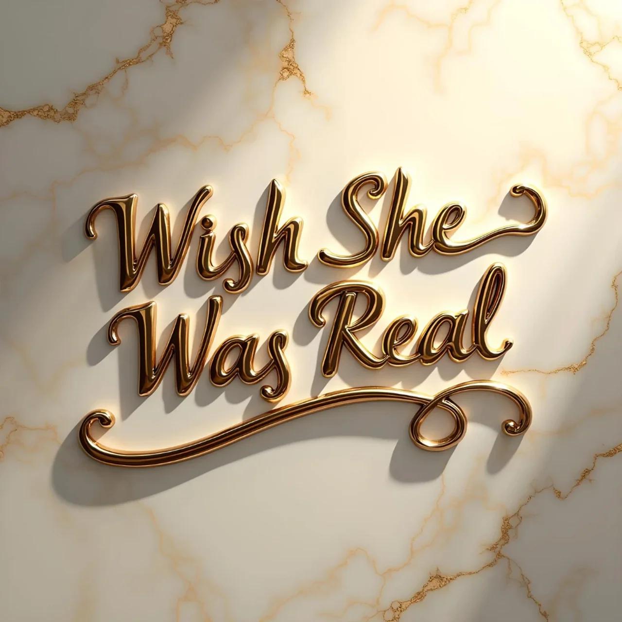 Wish She Was Real