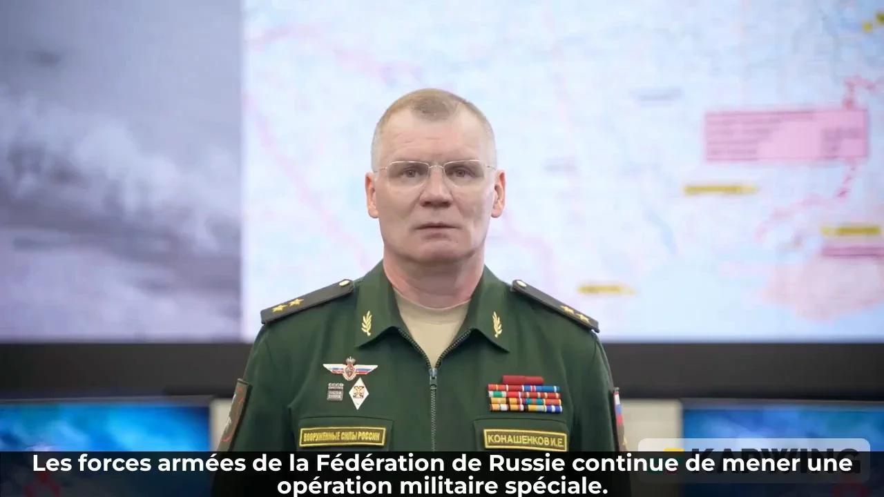 ⚡️ Rapport du ministère de la Défense russe sur l'opération militaire ...