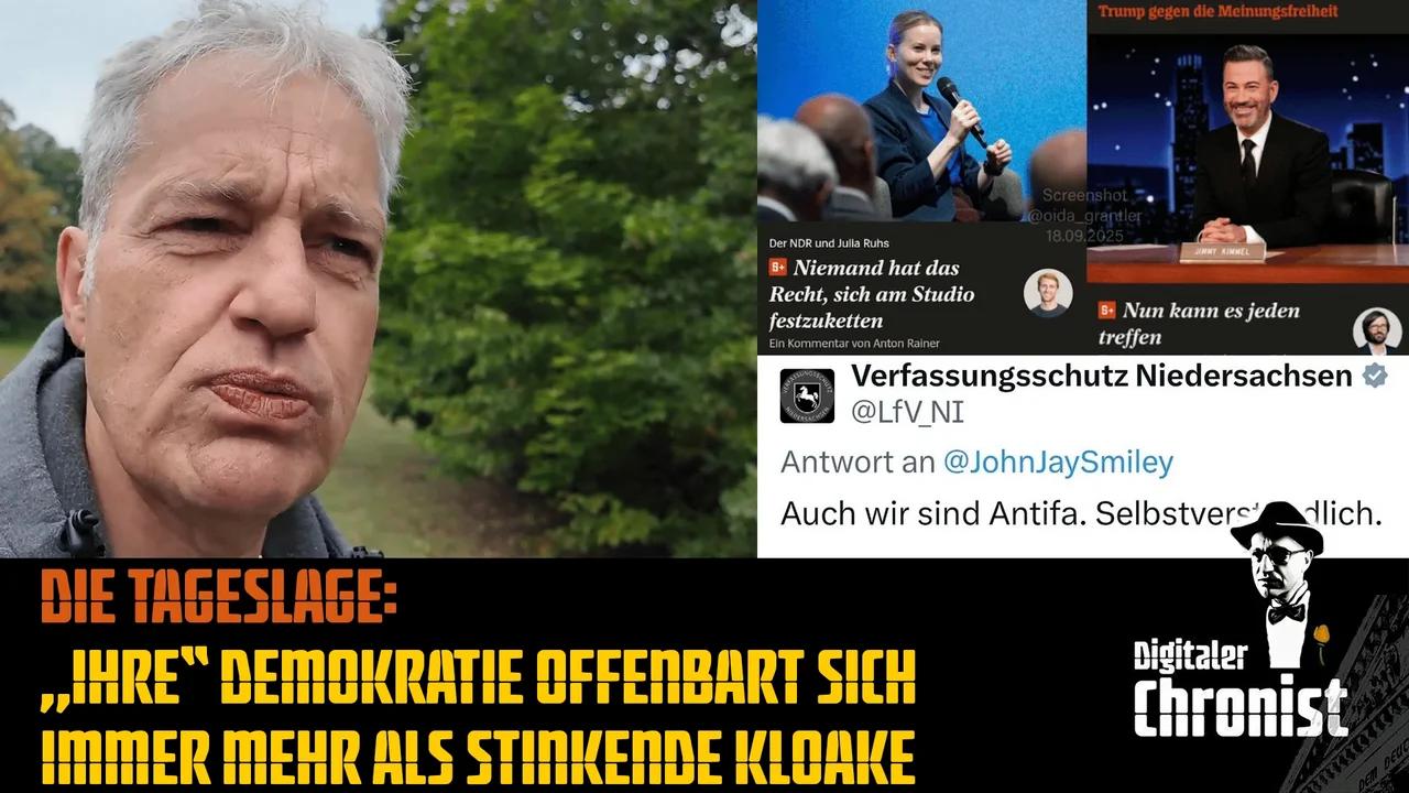 Die Tageslage: „Ihre“ Demokratie offenbart sich immer mehr als ...