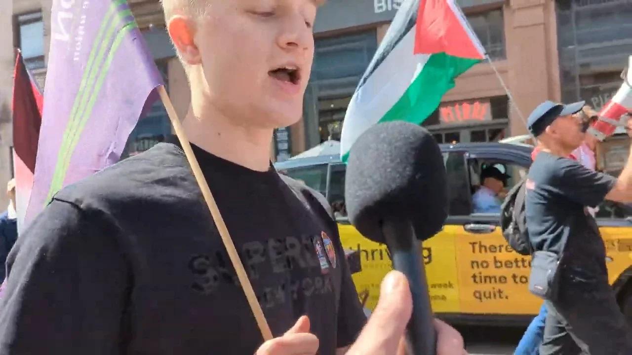 Ukraine NPC VS PALESTINE PROTESTER LOL 😂 #PUTIN #funny