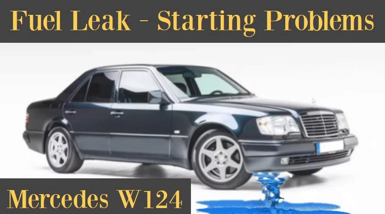 Mercedes Benz W124 - Diesel Fuel leak and how to spot a problem DIY ...