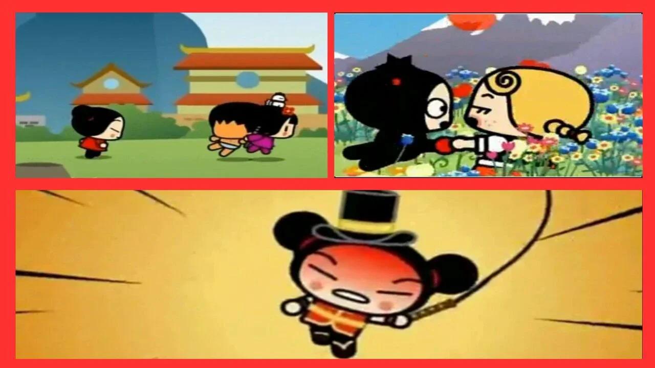 PUCCA | S1EP12 - Misplaced Face | Swiss Kiss | Big Top Bang Bang