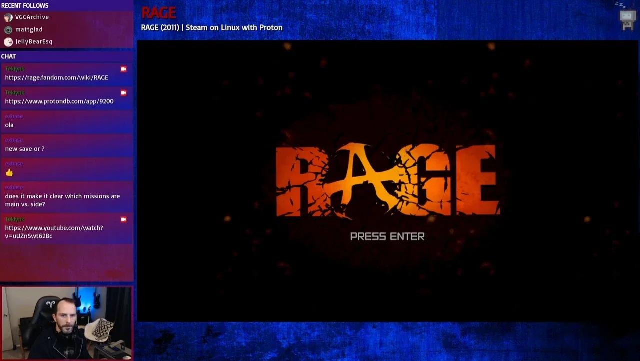 RAGE (2011) Part 1 | Steam on Linux with Proton