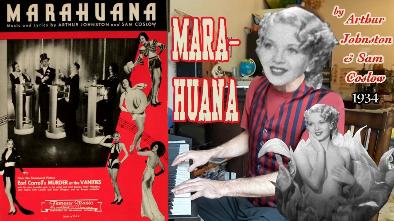 Marahuana (1934) from Murder at the Vanities by Arthur Johnston and Sam ...