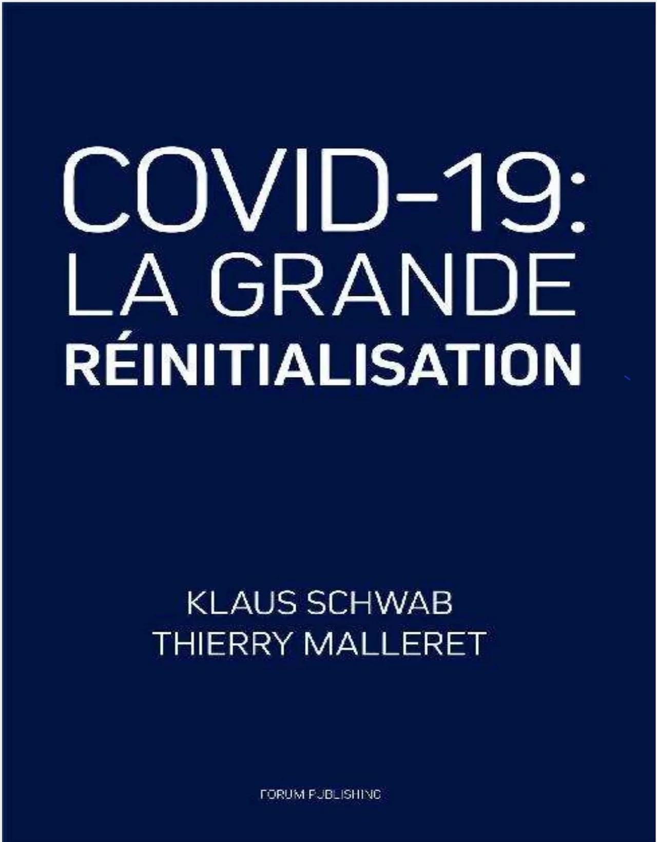 COVID-19 LA GRANDE REINITIALISATION (le PDF du livre de Klaus Schwab ...
