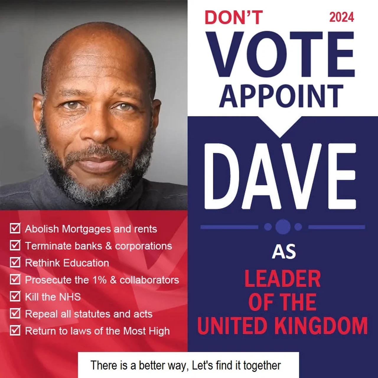 Dave for Leader 2: About The Plan