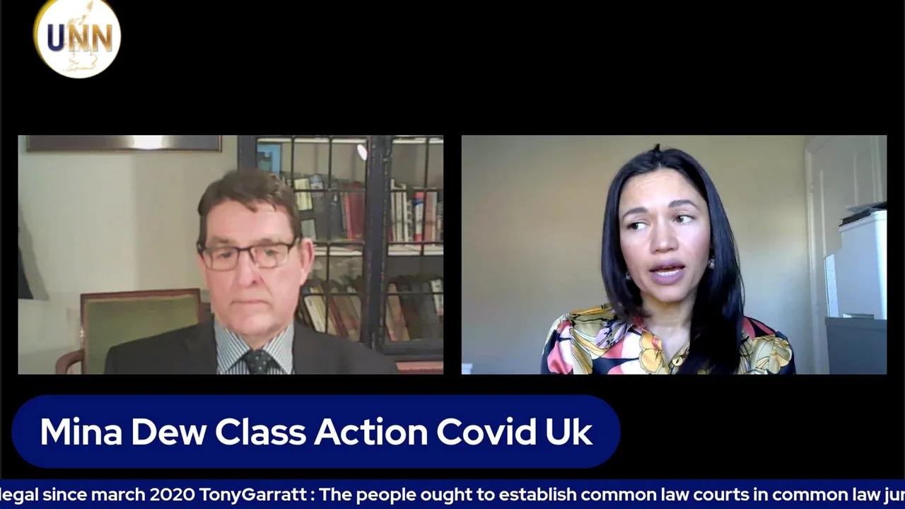 Anthony Webber Perspectives with guest Mina Dew from Class Action Covid UK