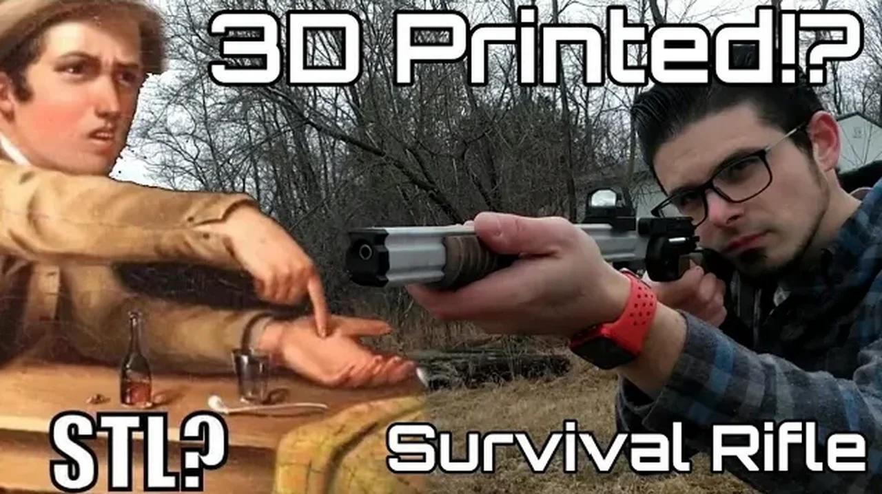 G22 Grizzly - The 3D Printed Survival Rifle