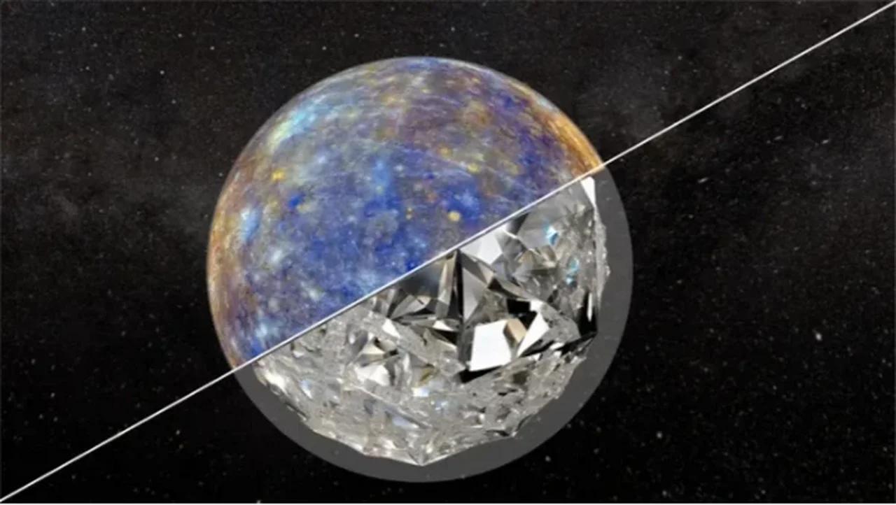 Mercury's Hidden Treasure: 10-Mile Thick Diamond Layer Discovered by ...