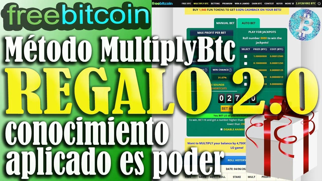 🎁 REGALO 2.0 - MULTIPLY BTC - METODO ESPECIAL GAFICORP