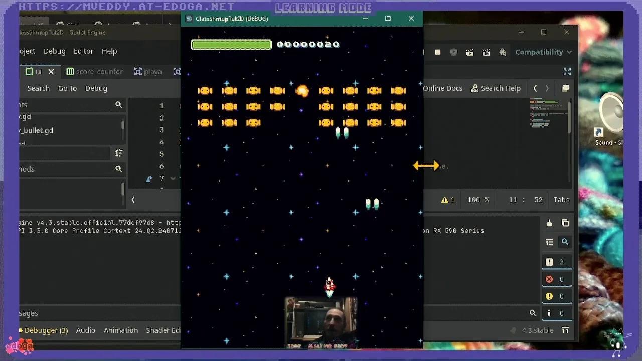 SUMMARY: Godot Engine day 9 of learn by doing