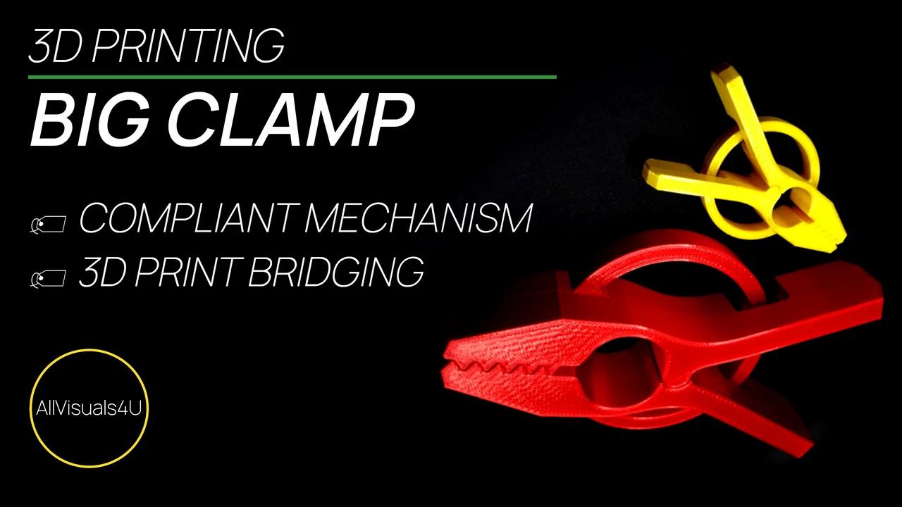 🗜 3D Printed Clip - Print In Place - Best 3D Prints - Useful 3D Prints ...