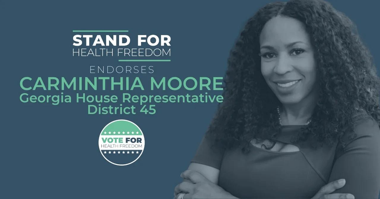 Stand for Health Freedom Endorses Carminthia Moore Georgia House ...