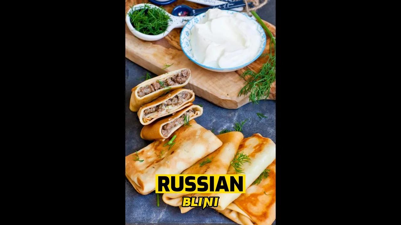 Delicious RUSSIAN TRADITIONAL FOOD #shorts