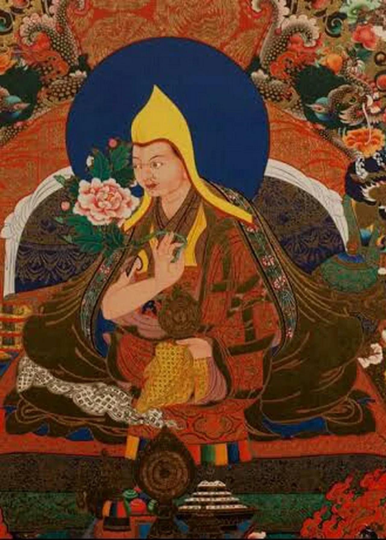 TIBETAN Buddhist TEXT: དགེ་འདུན་གྲུབ་པ།. “སེང་ལྡེང་ནགས་ཀྱི་སྒྲོལ་མ་ལ ...