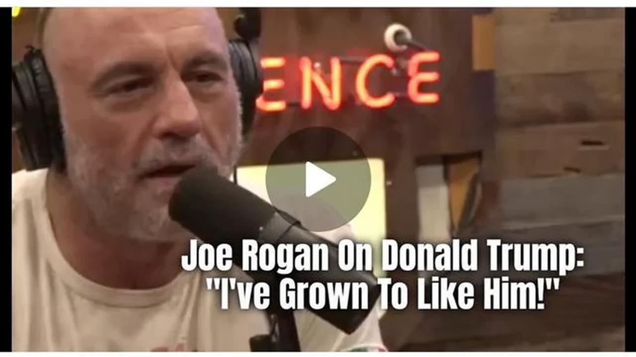 Joe Rogan On Donald Trump~ 'I've Grown To Like Him!'
