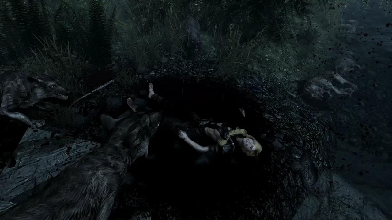 Skyrim Ryona: Styvia, Feasted Upon