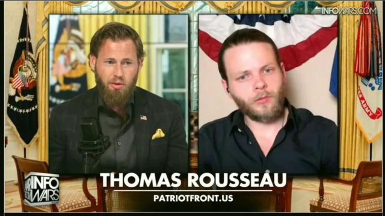 Thomas Rousseau of Patriot Front - Owen Shroyer interview 6-13-2025