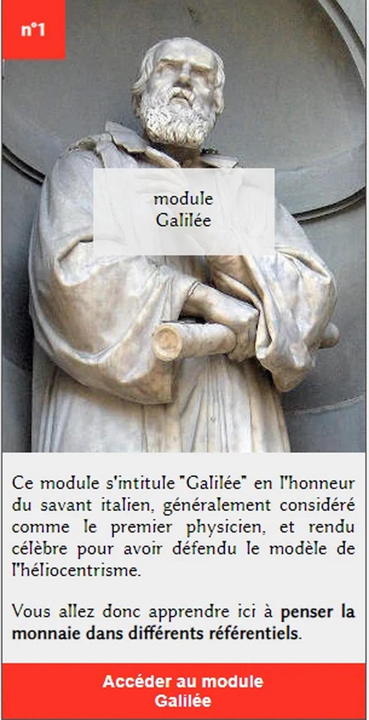 Primer ejercicio módulo Galileo, escala cuantitativa