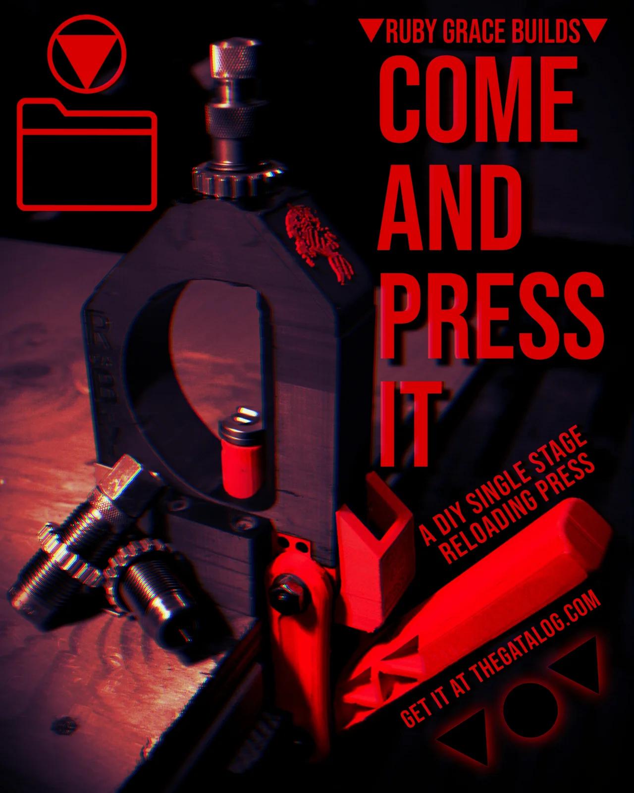 Ruby Grace Builds: Come And Press It (CAPI): 3D Printed Single Stage ...