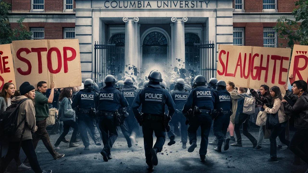 Columbia University: Live Coverage Of The Anti-Genocide Student ...