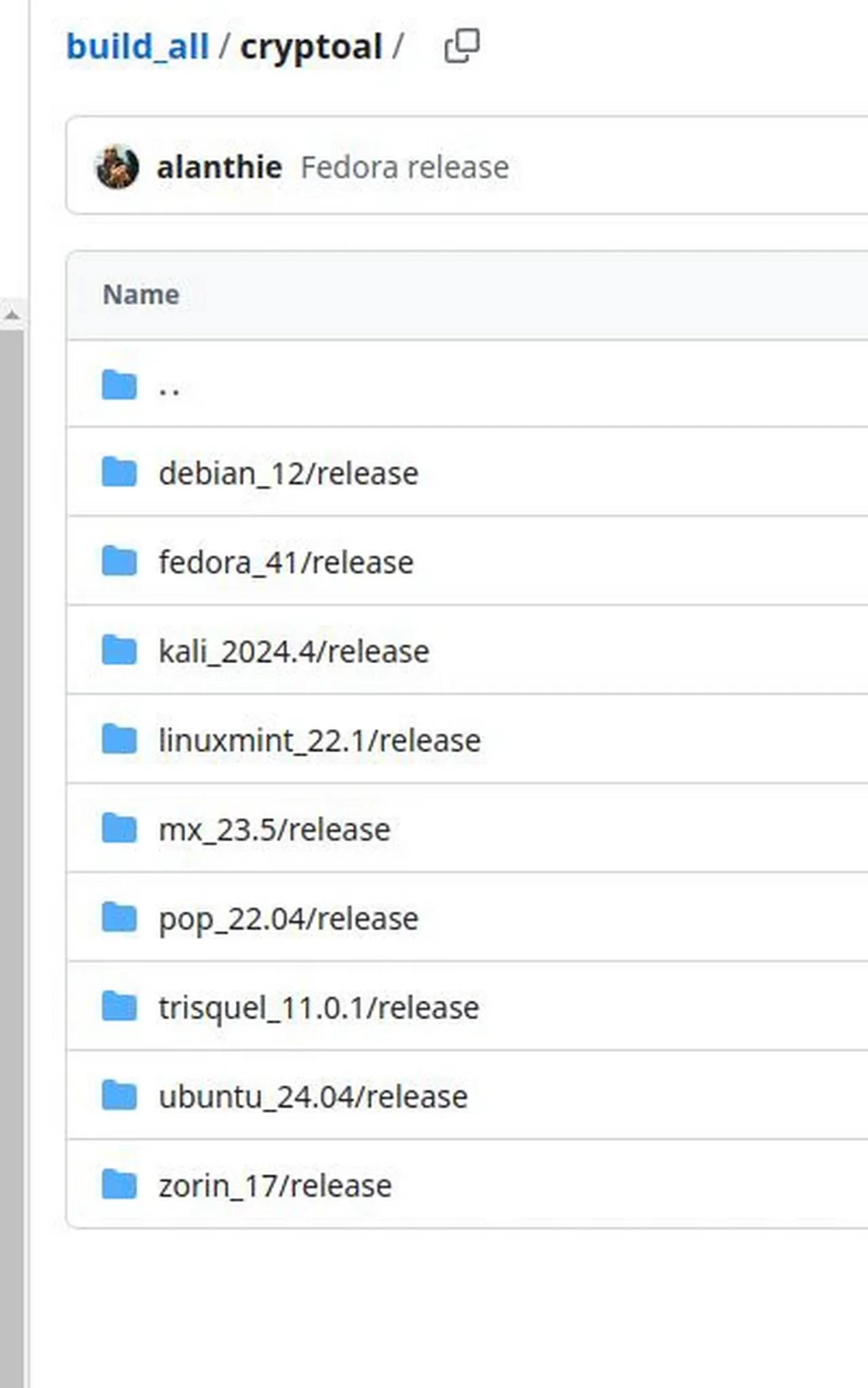 Now supporting 9 Linux distros for my free open source encryption ...