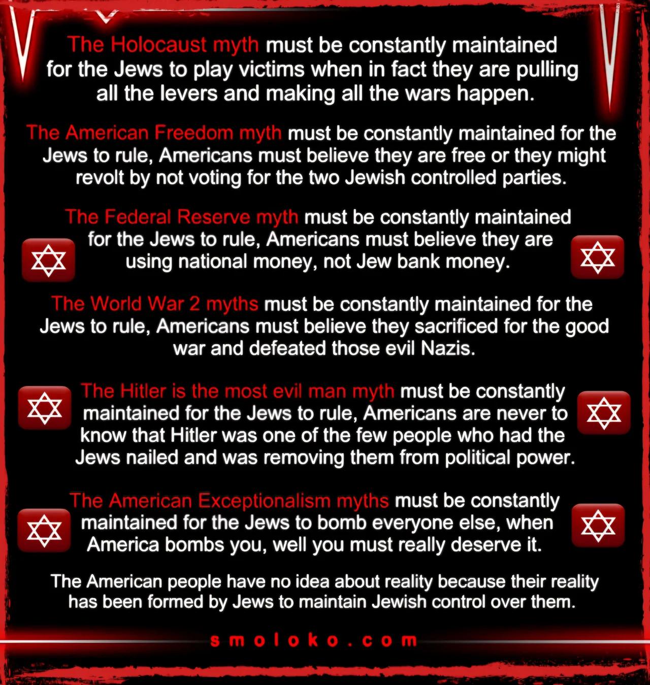 Jewish Control, Synagogue of Satan - Smoloko