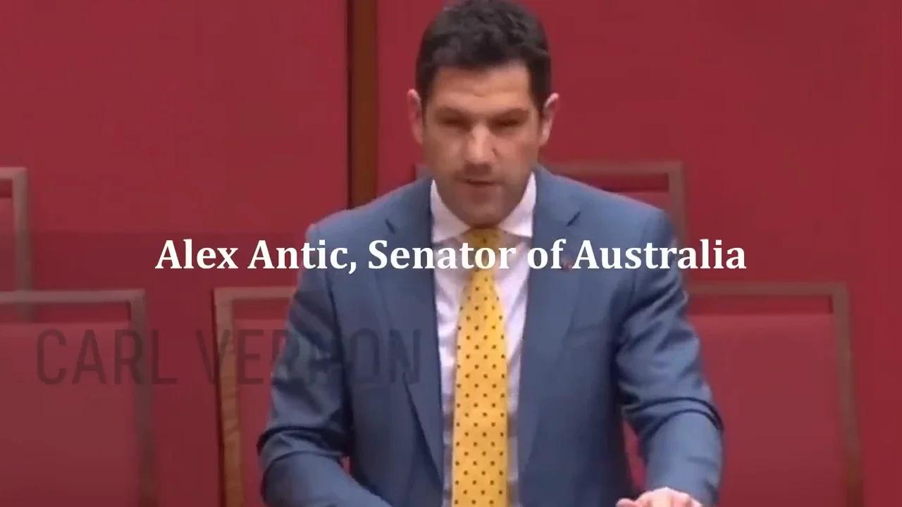 BOOOOOM!! Senator Alex Antic