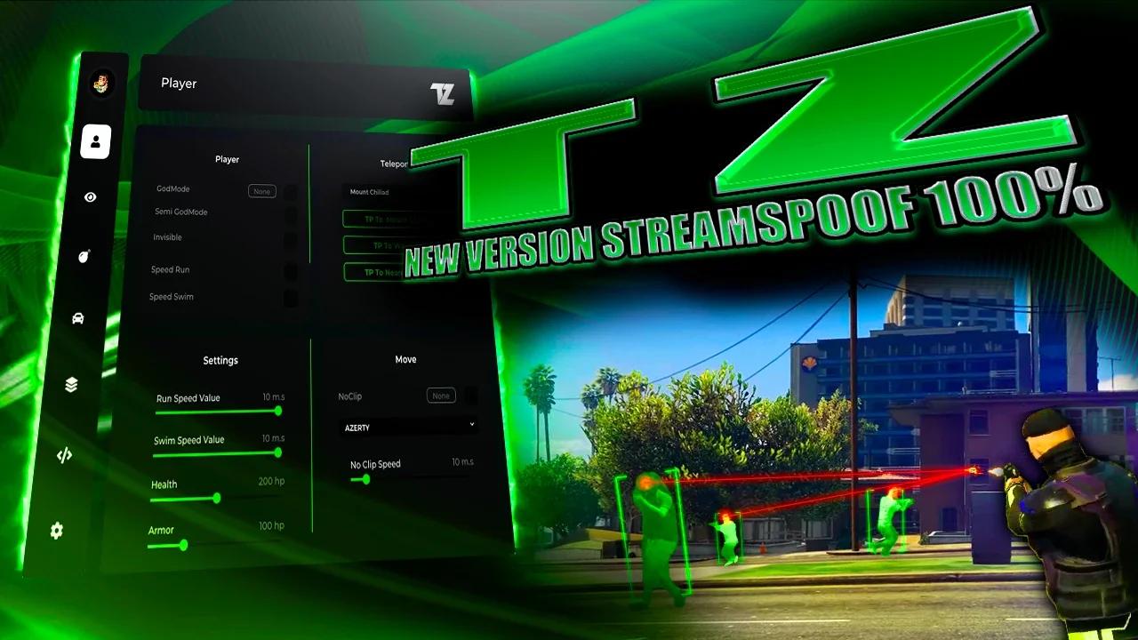 Fivem Mod Menu TZ P Aimbot + Esp + Skeleton + NoRecoil + WallHack ...