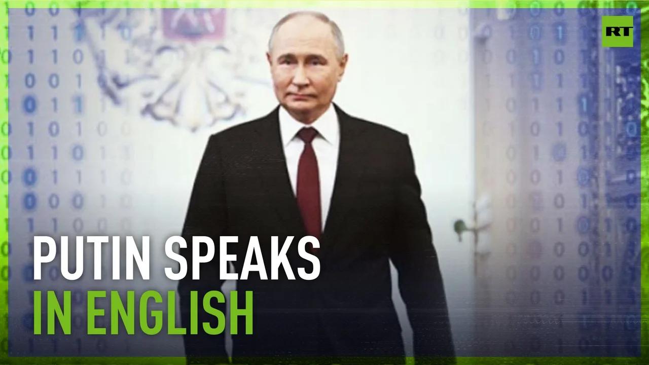 Putin Speaks in English: Listen to the Russian president’s words like ...