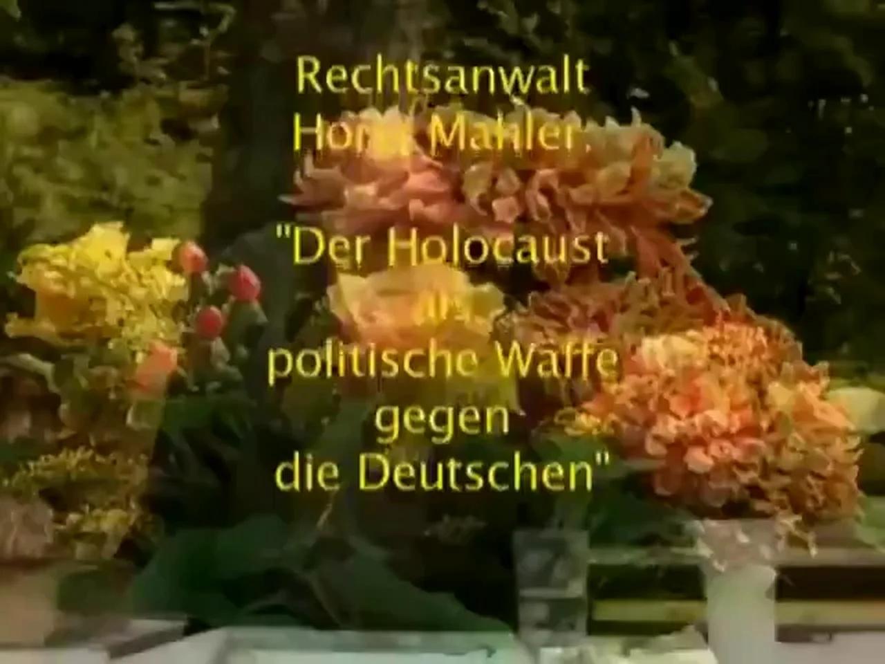 Horst Mahler " holocaust