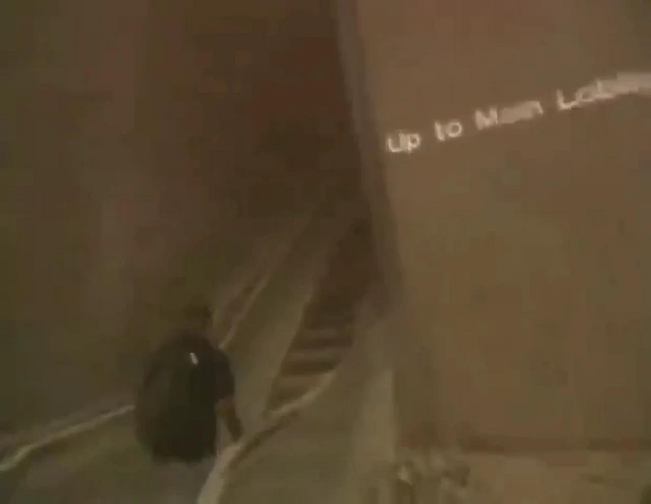 Rare Footage Inside Wtc Building 7 On 9 11 After The Destruction Of The