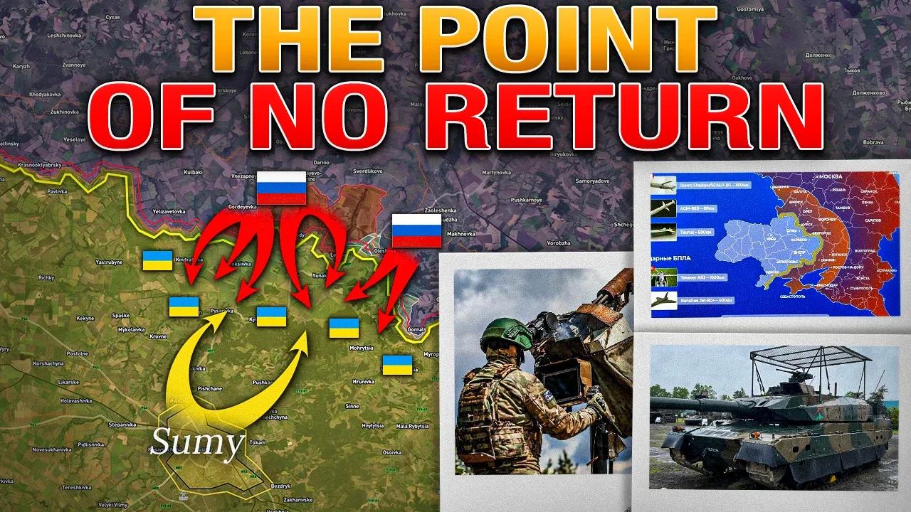 Thunder⚡️West Removes All Attack Limits💥🔓 Sumy Axis Defense Crumbles🔴🏴 ...