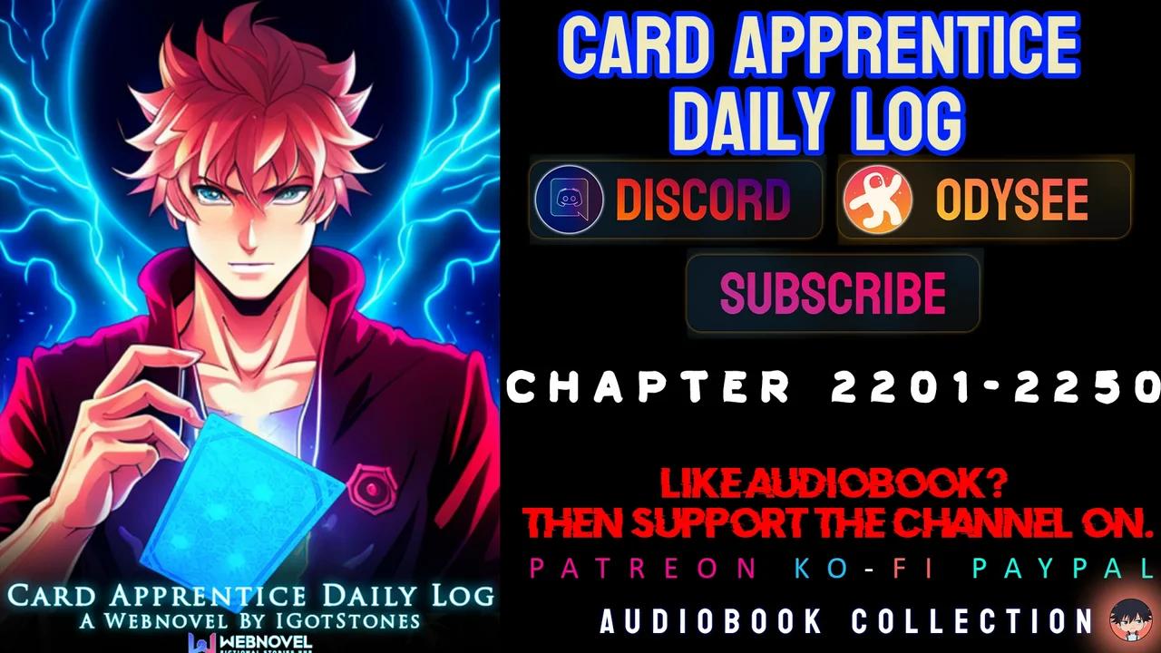 Card Apprentice Daily Log Chapter 2201-2250