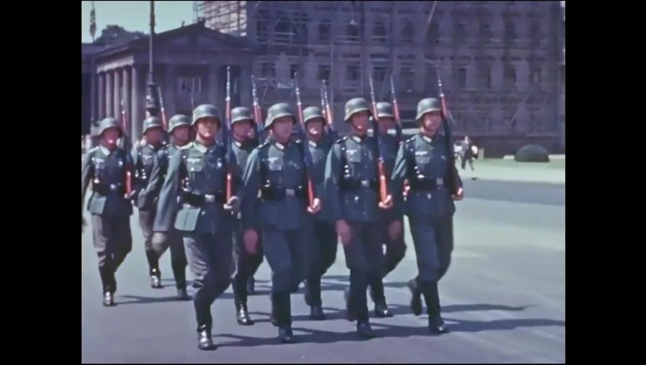 German History Documentary 1933 National Socialist Party Parade in Berlin