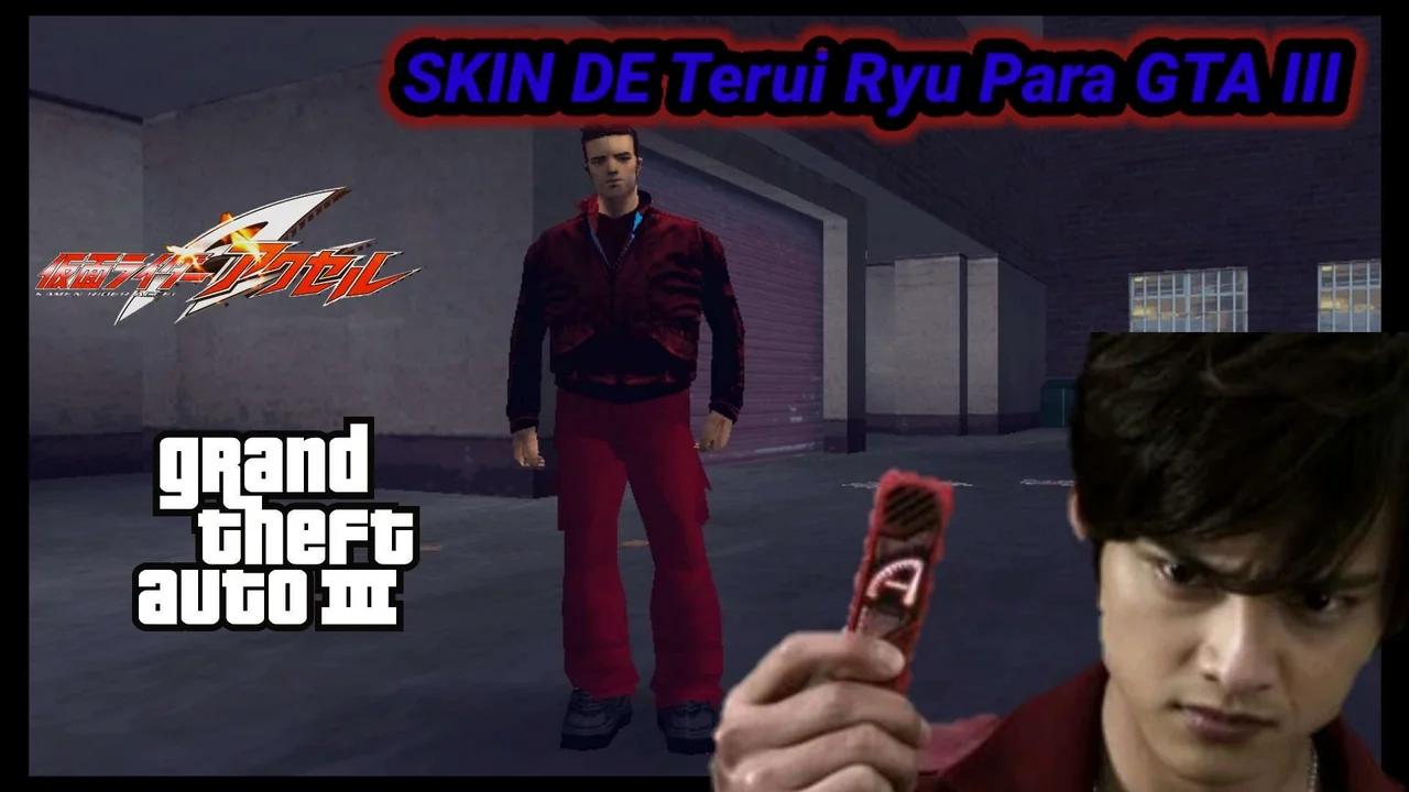 Skin De Terui Ryu (Kamen Rider Accel) Para GTA III PC