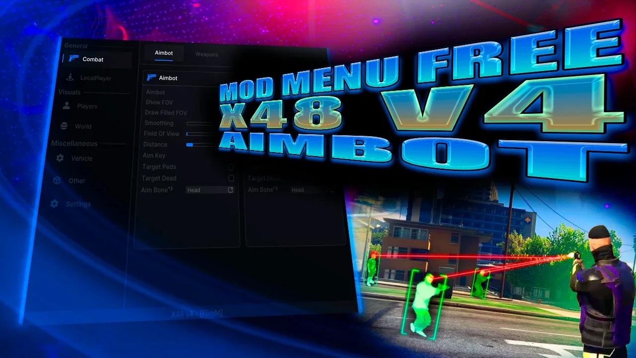 FIVEM *FREE* MOD MENU X48 VERSION 4.0 | UNDETECTED