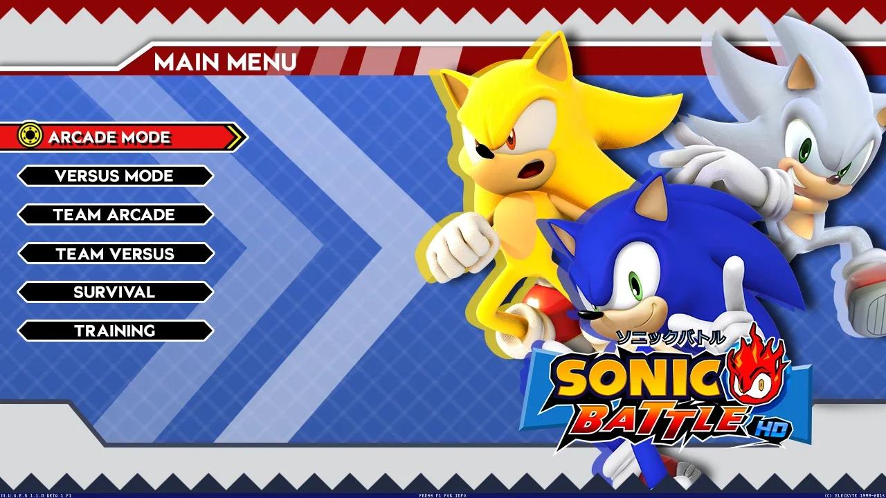Sonic Battle HD Mugen Game Download