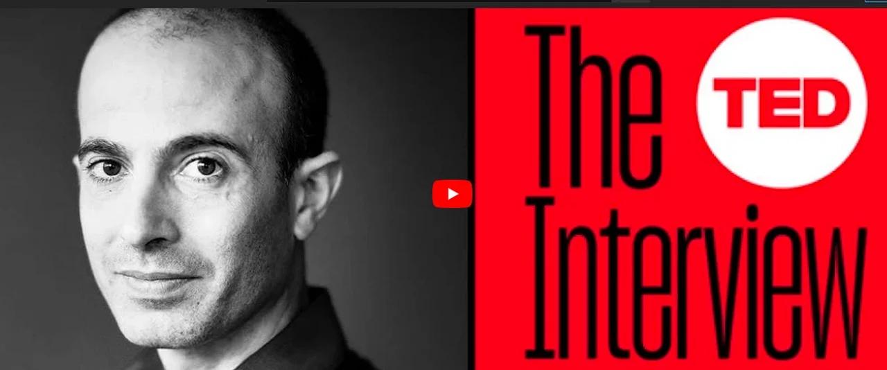 Yuval Noah Harari Ted Interview Aug 2022 Audioclip The Future