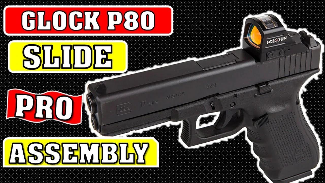 16 Polymer 80 Glock Pro Slide Assembly