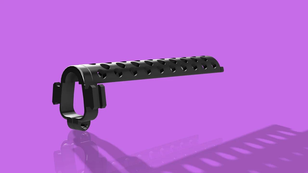 10 22 Barrel Shroud with Barrel Band