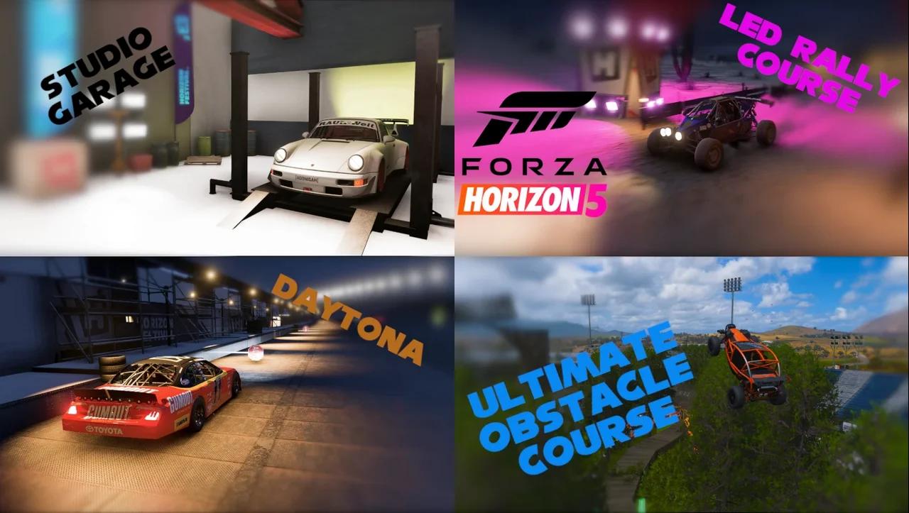 Studio Garage, Ultimate Obstacle Course, LED Rally Race, Daytona ...
