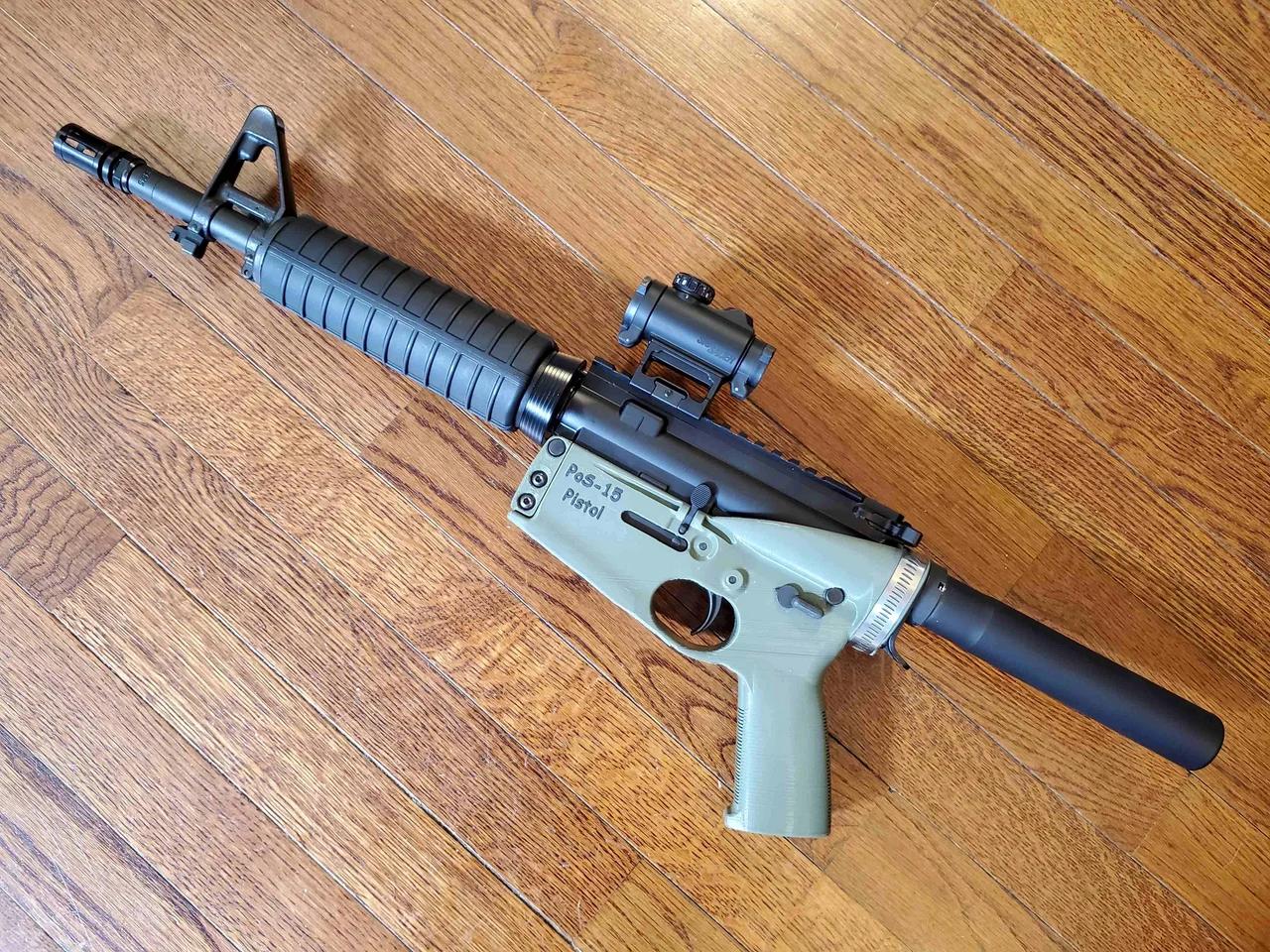 PoS-15 Monolithic Pistol or Rifle Lower