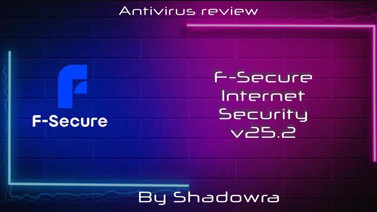F-Secure Internet Security v25.2
