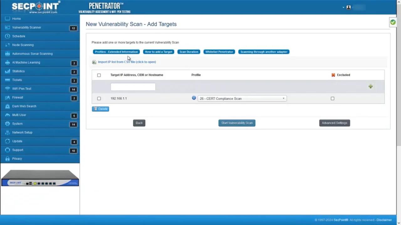 SecPoint-Penetrator-Vulnerability-Scanner-V61c