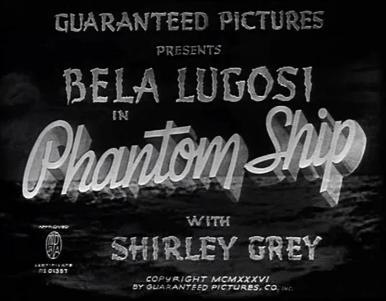 Phantom Ship (1935)