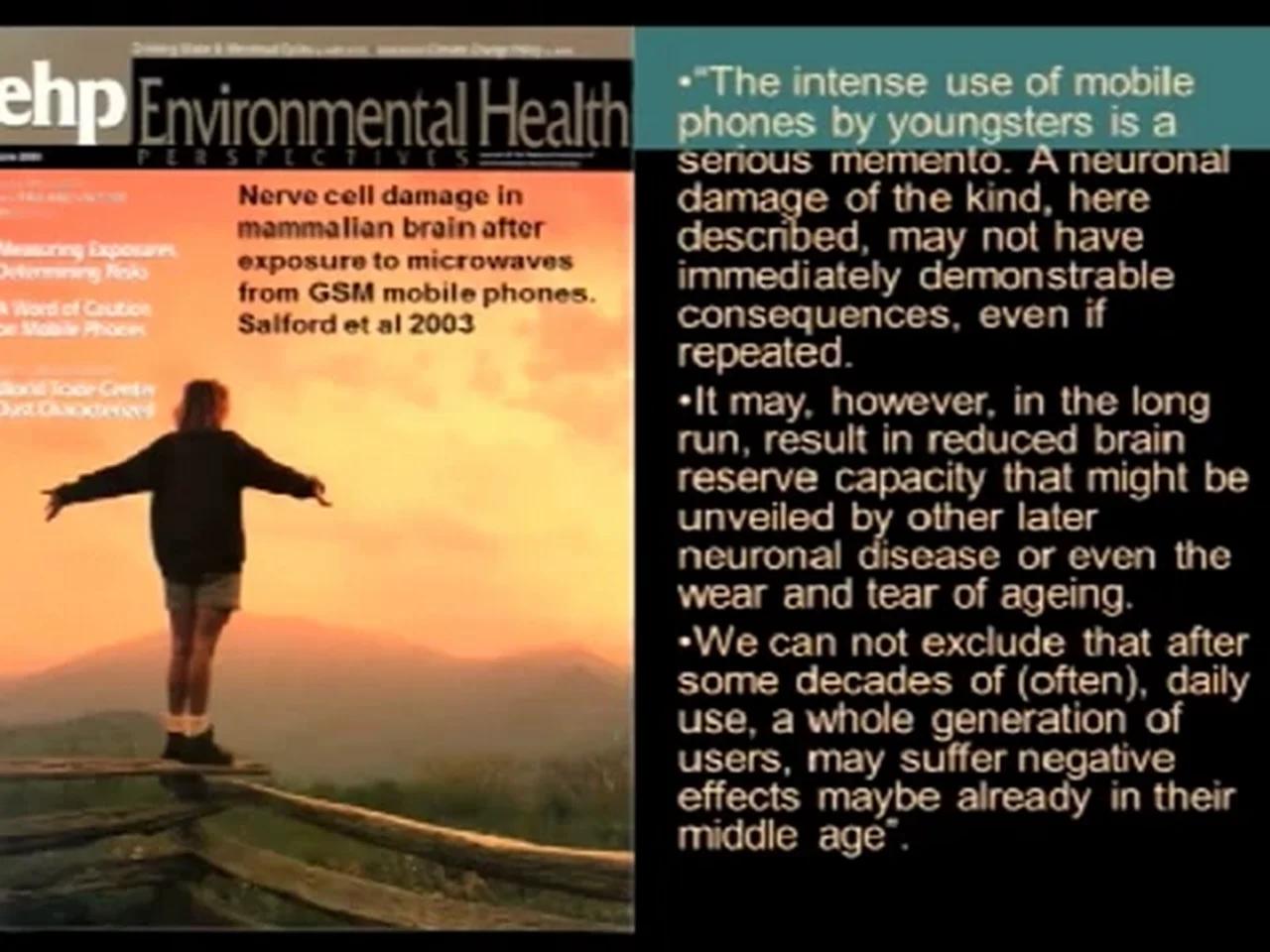 Cell phone dangers - Dr. Devra Davis