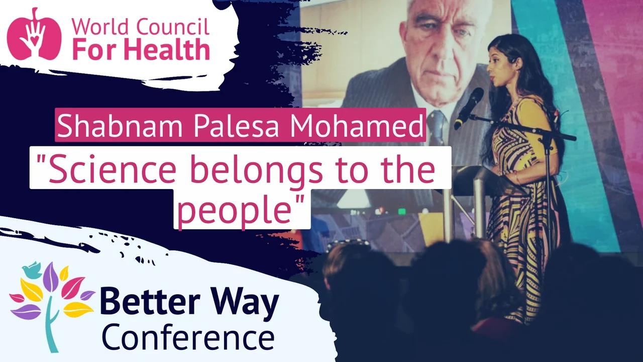 Shabnam Palesa Mohamed: “The Science Belongs to the People” | Better ...