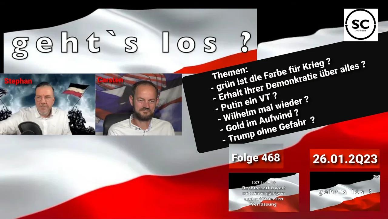 1871 Carsten und Stephan - gehts los ? - Folge 468 - 26.01.2Q23