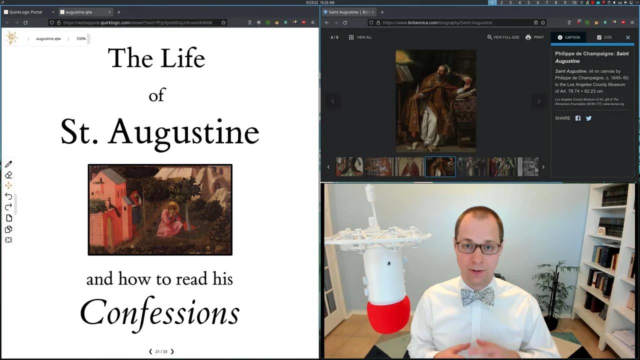 The Life of St. Augustine and How to Read his Confessions